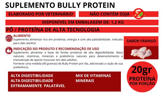 Suplemento Bully Nutrition - Bully Nutrition